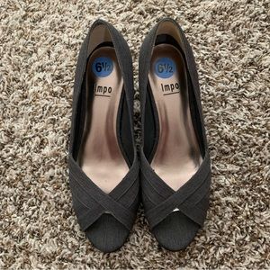 Impo | Shoes | Impo Peep Toe Pump Heels | Poshmark